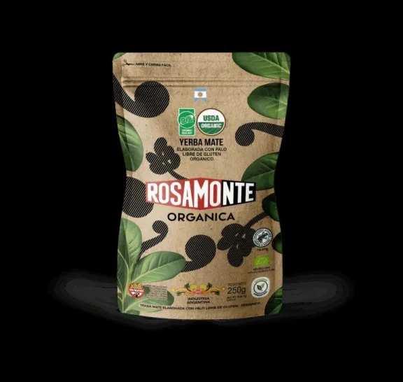 Rosamonte lanza al mercado su yerba orgánica y con empaque reciclable ...